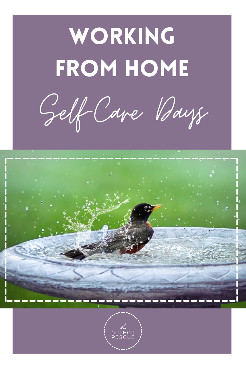 Working From Home – Self-Care Days – Author Rescue