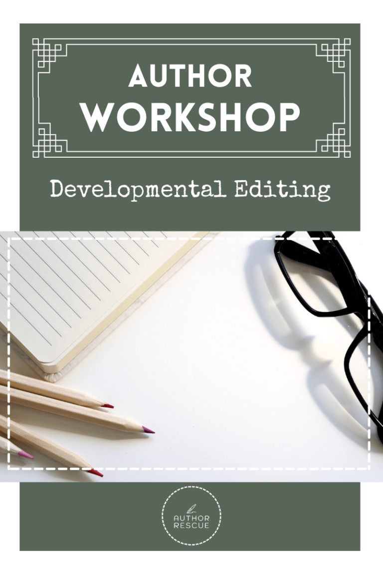 Workshop – Developmental Editing – Author Rescue